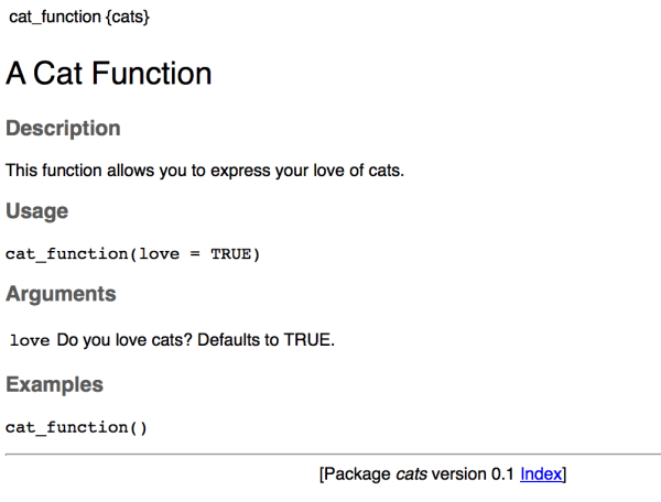 Writing an R package from scratch – Hilary Parker